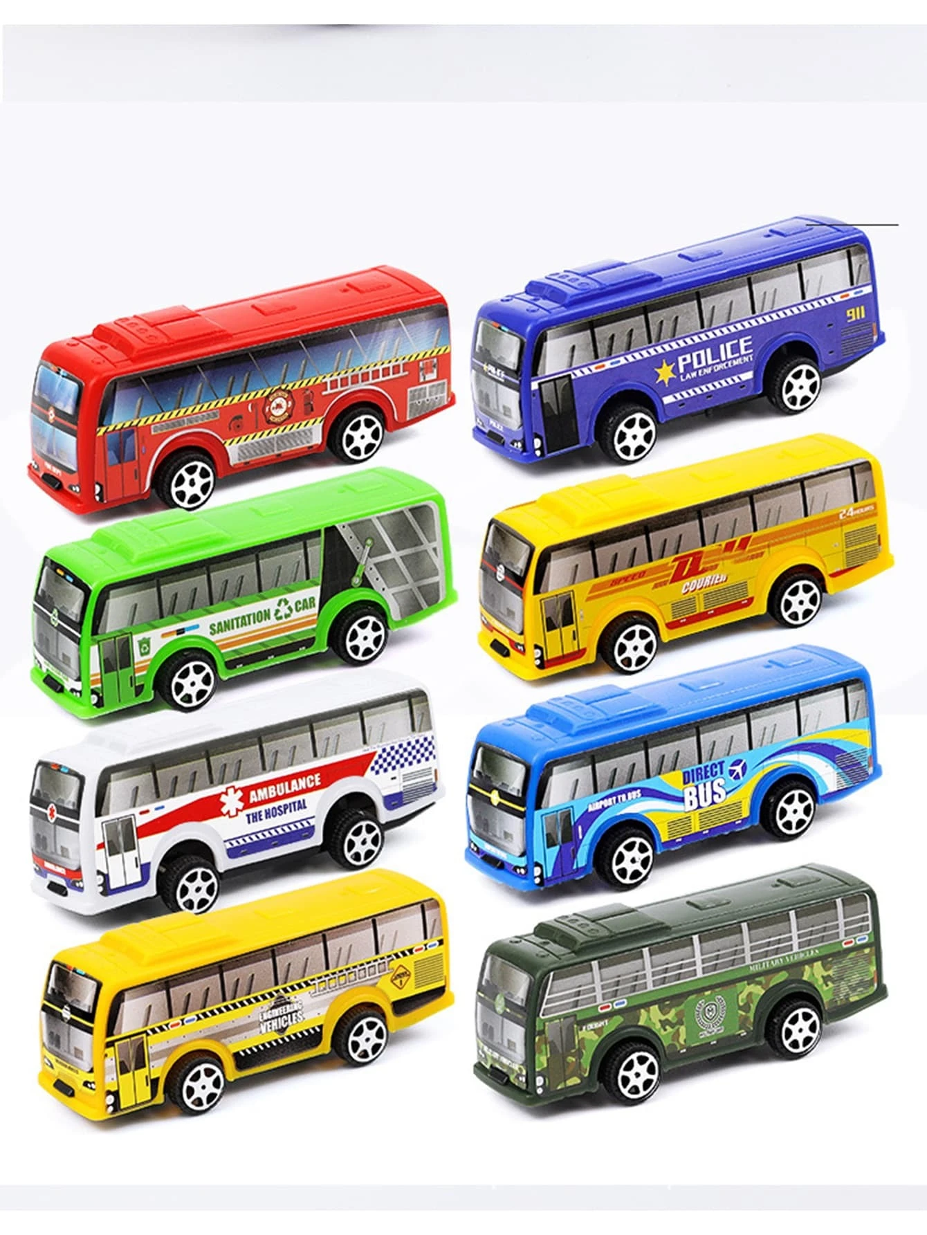 One Push And Go Toy Bus As Activity Gift | SHEIN USA