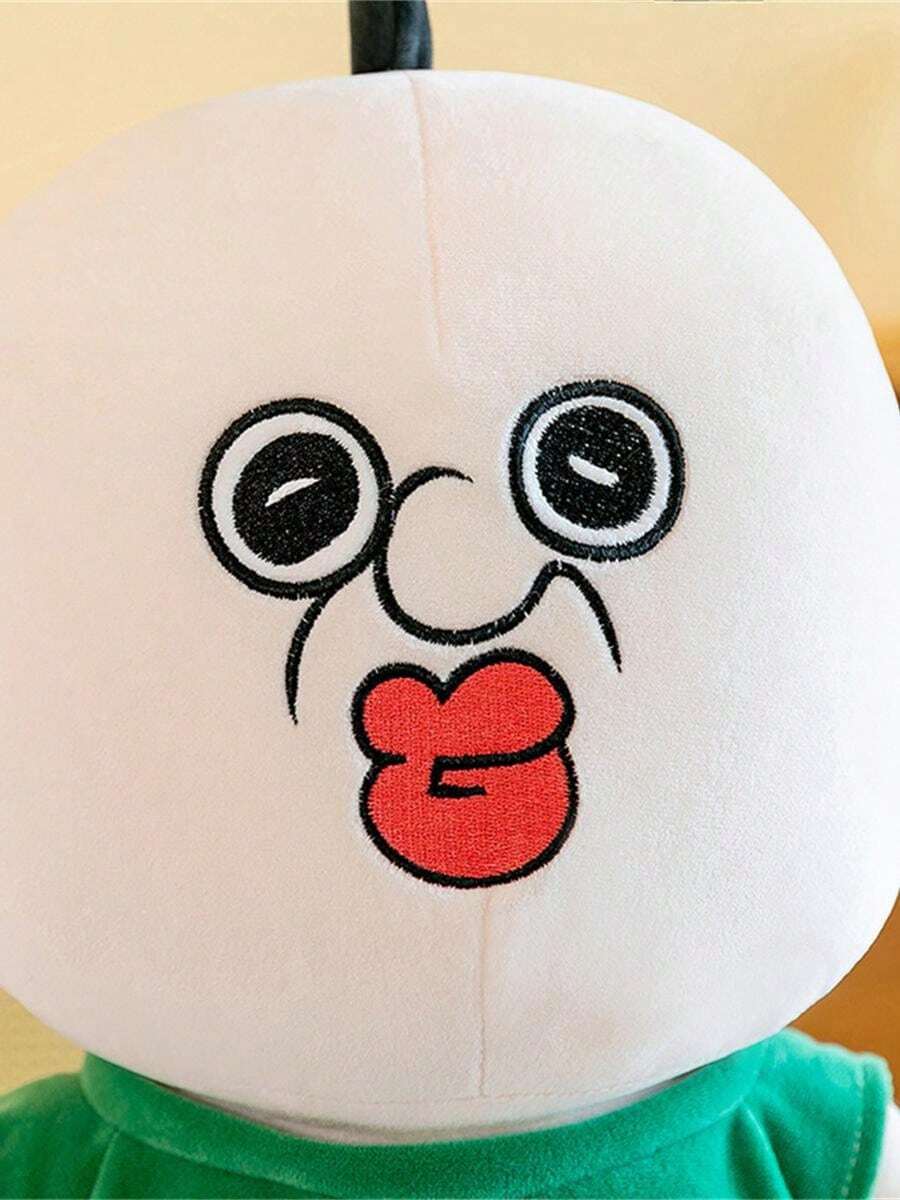 One Plush Toy Cartoon Character Male Figure With Humorous Expression ...