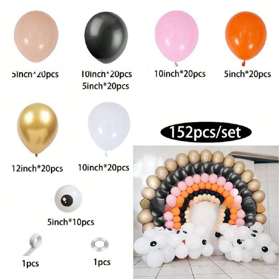 Rainbow Cloud Magic Long Latex Balloons Wedding Birthday Party Baby ...