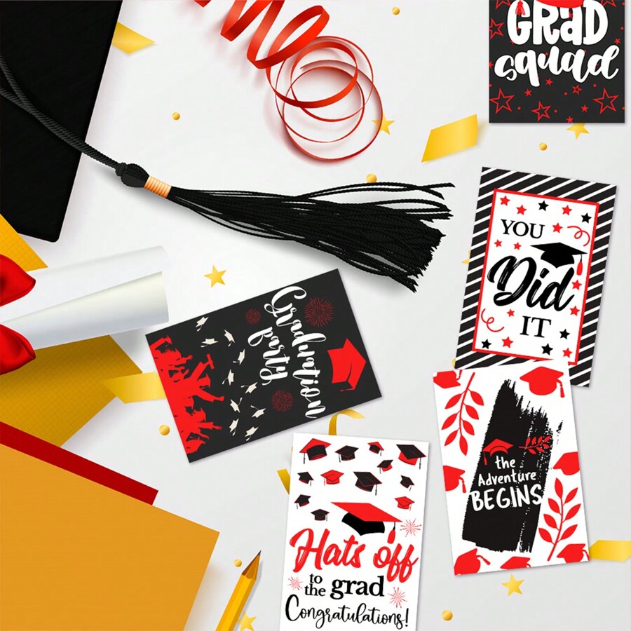 12PCS Graduation Cards 2024, Graduation Cards With Envelopes And ...