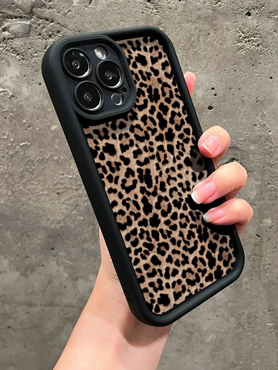 Cheetah Print Apple New Leopard Pattern Anti-Drop Cell Phone Case Compatible With Iphone 11 12 ...