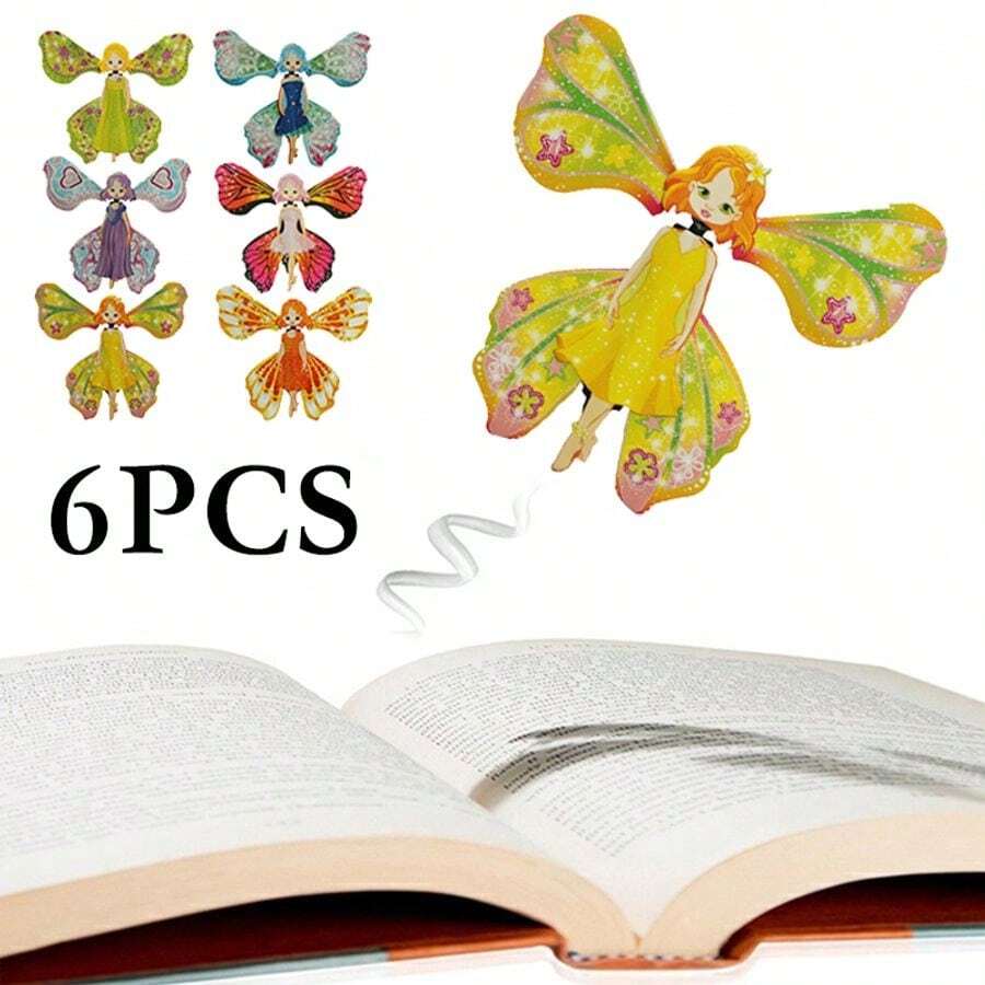 6Pcs Magic Wind Up Flying Butterfly Toy - Surprise Gift For Party ...
