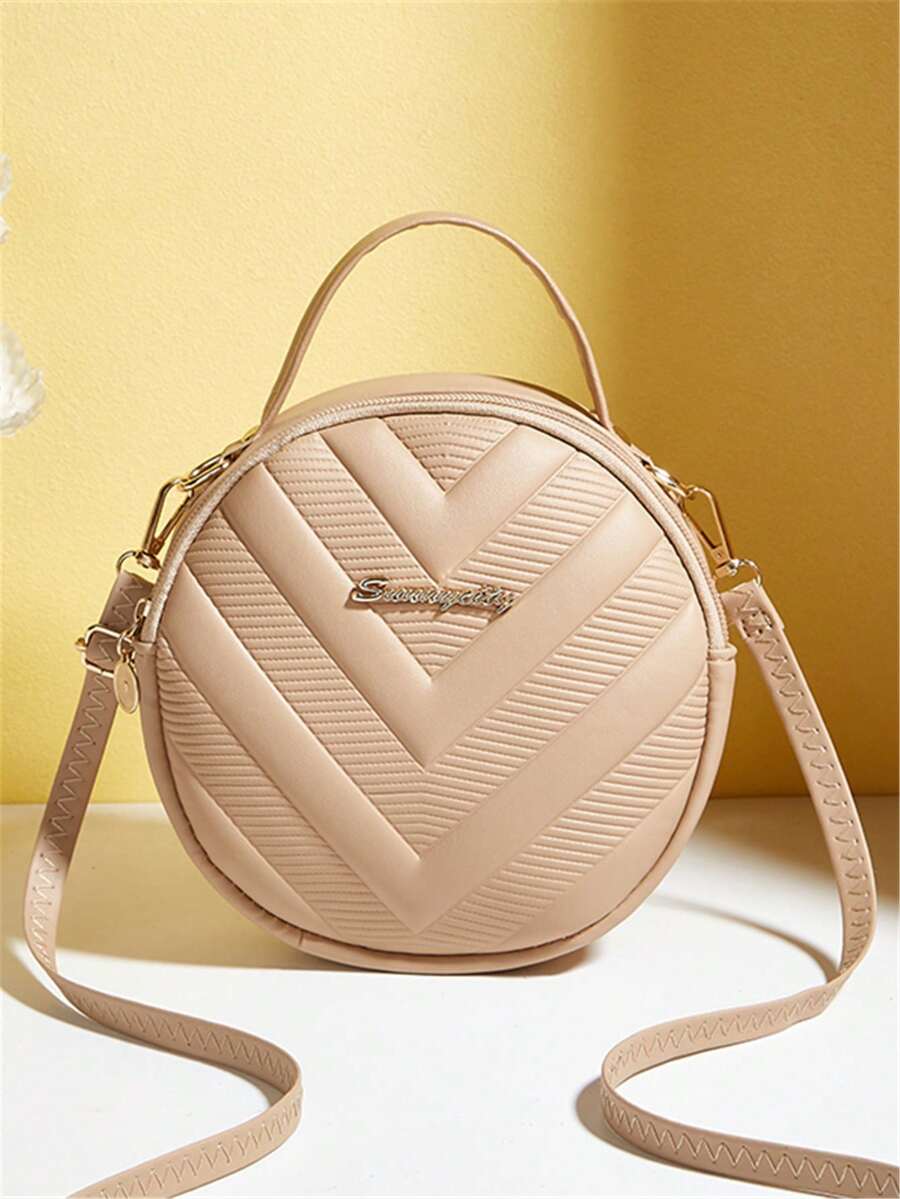 New Lady Simple Small Round Handbag | SHEIN USA