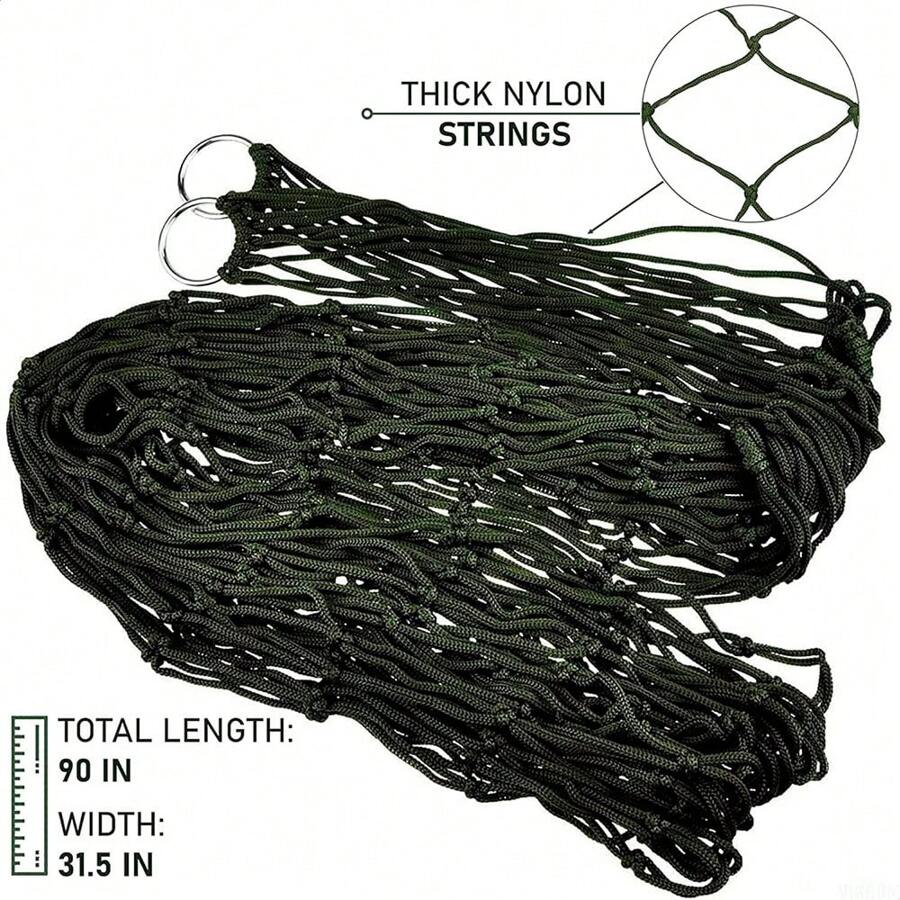 Mesh Rope Hammocks For Outside - Sleeping Hammock Nylon Camping ...