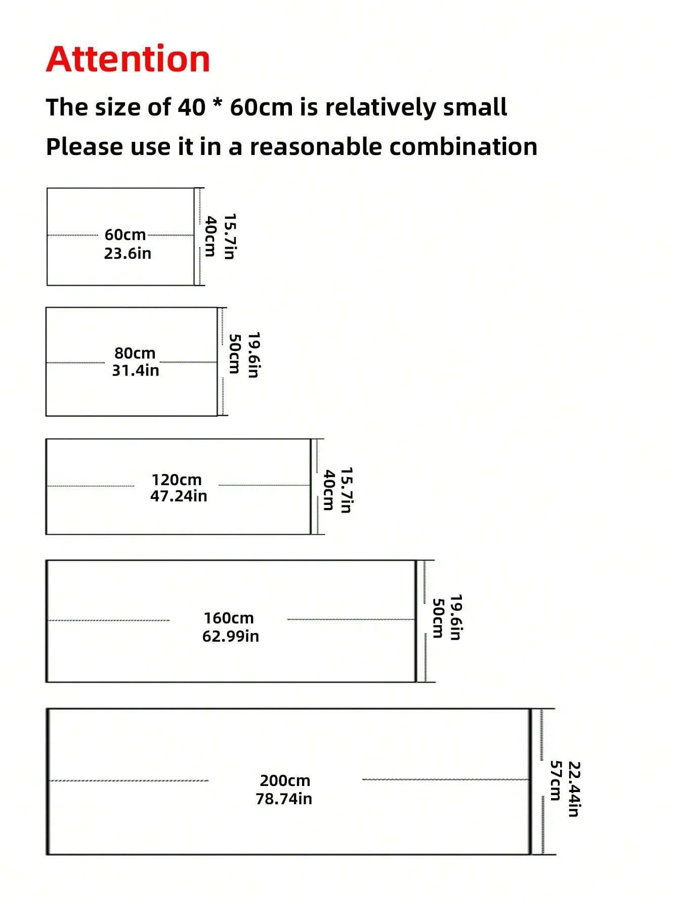 Tappetino da cucina semplice ed elegante con motivi a linee fatte di ...