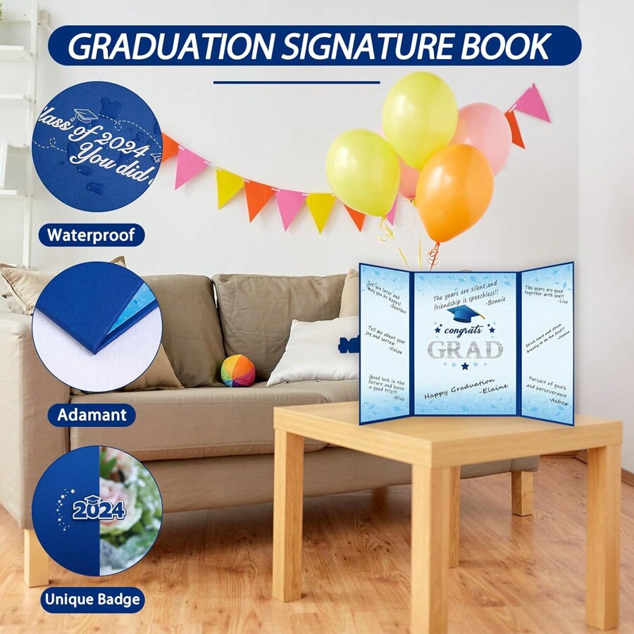 Graduation Signature Book For 2024 High School And College Graduation ...
