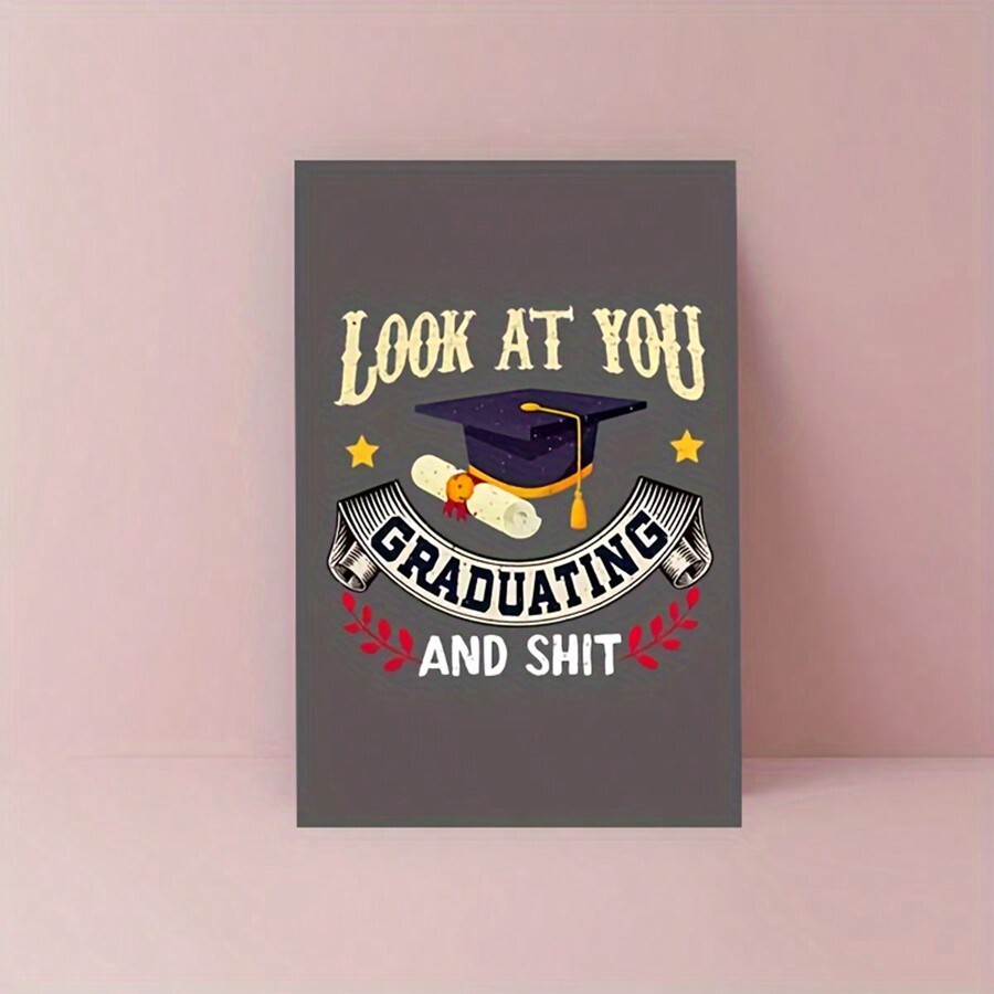 Funny Graduation Card - College Graduation Card - High School ...