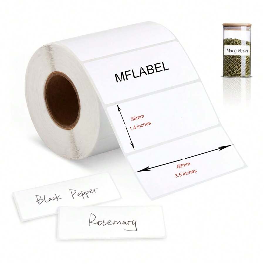 250 Thermal Address Stickers, 89 X 36 Mm, Sticker Labels For Thermal ...