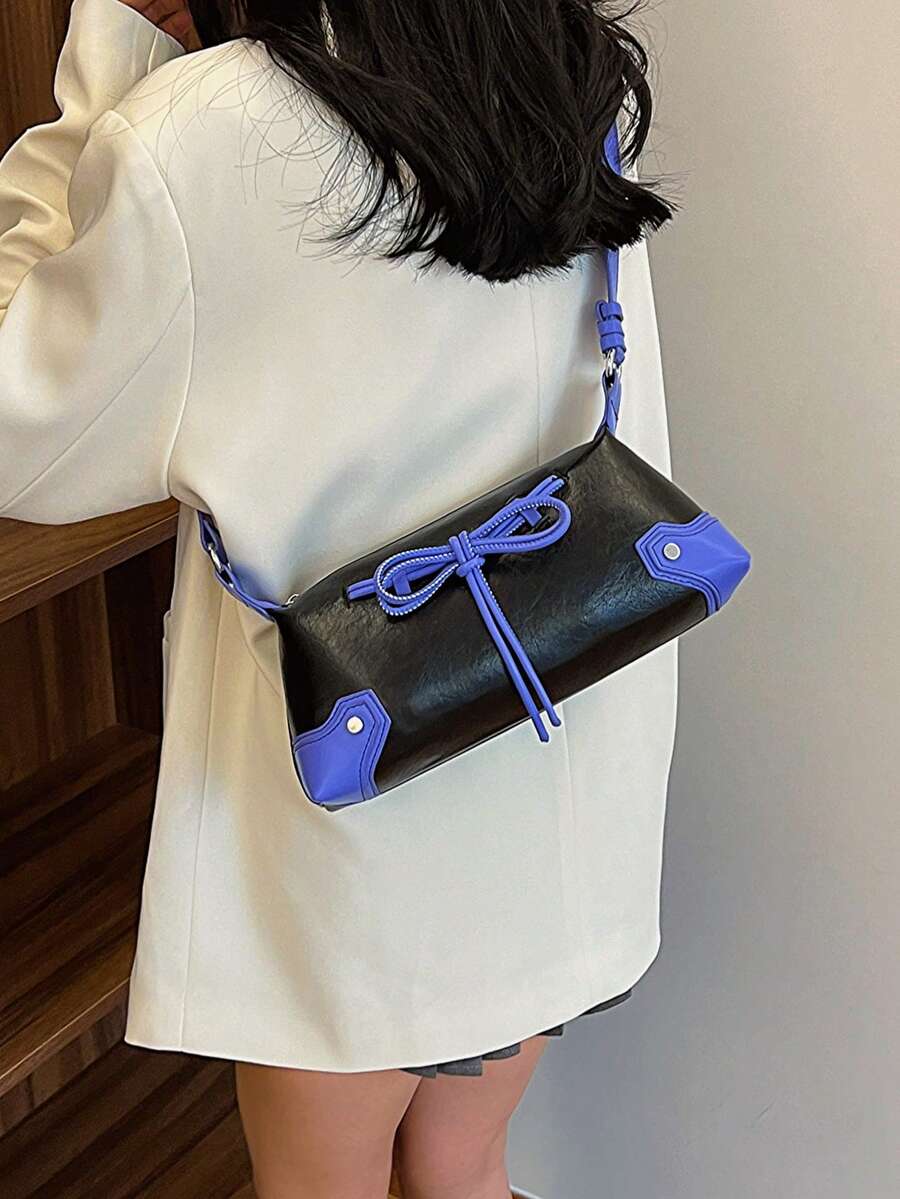 2024 New Fashion Bow Armpit Bag, Western Style And Versatile Niche ...