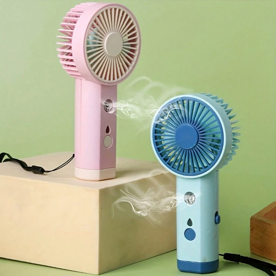 Cordless Rechargeable Portable Air Conditioner Fan With Humidification ...