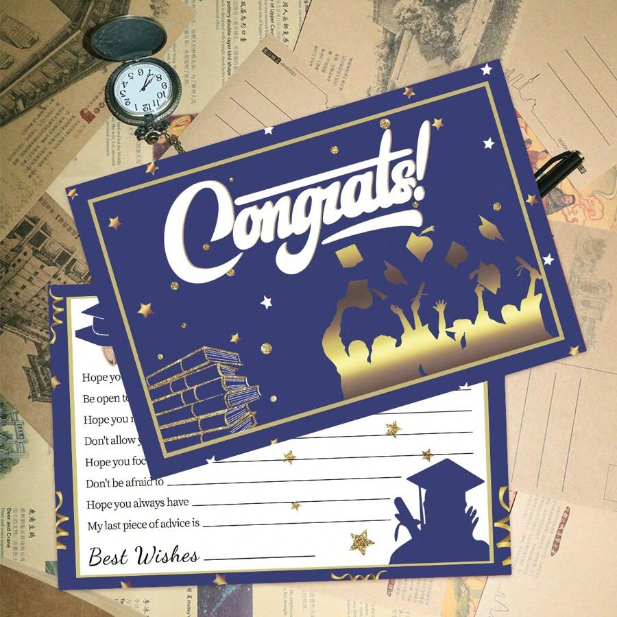 10 Sheets 2024 Graduation Cards Graduation Invitation Cards Class Of ...