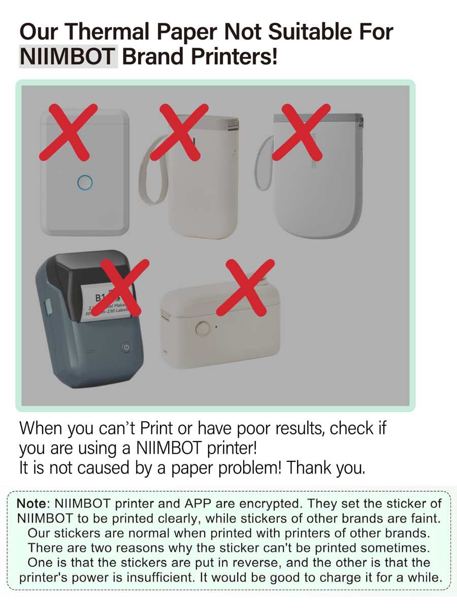 Marklife 40x30mm, 1.57x1.18inch Economic Direct Thermal Label Stickers ...