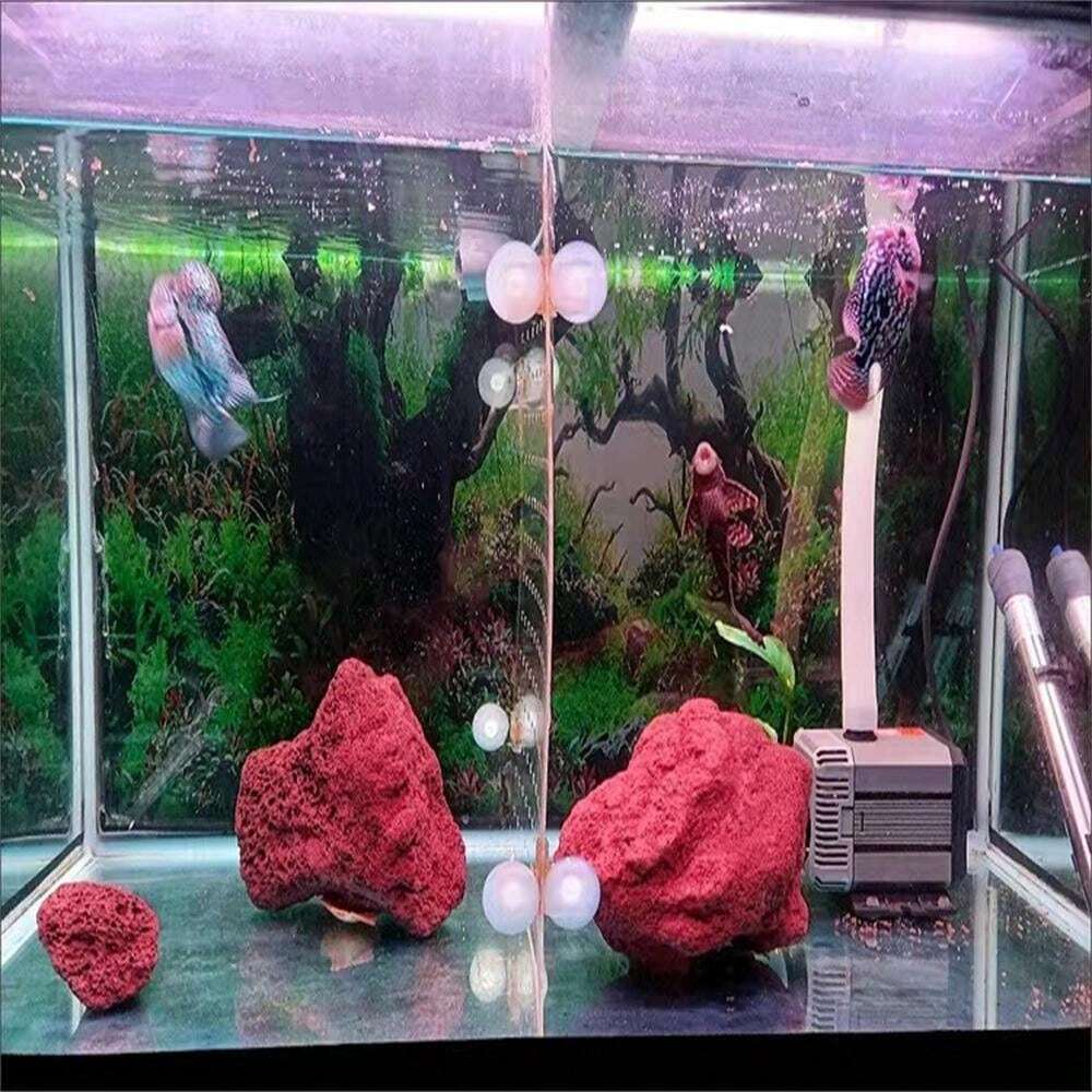 5 Pcs Per Set Red Volcanic Rock, Bio-Filter Media For Marine And ...