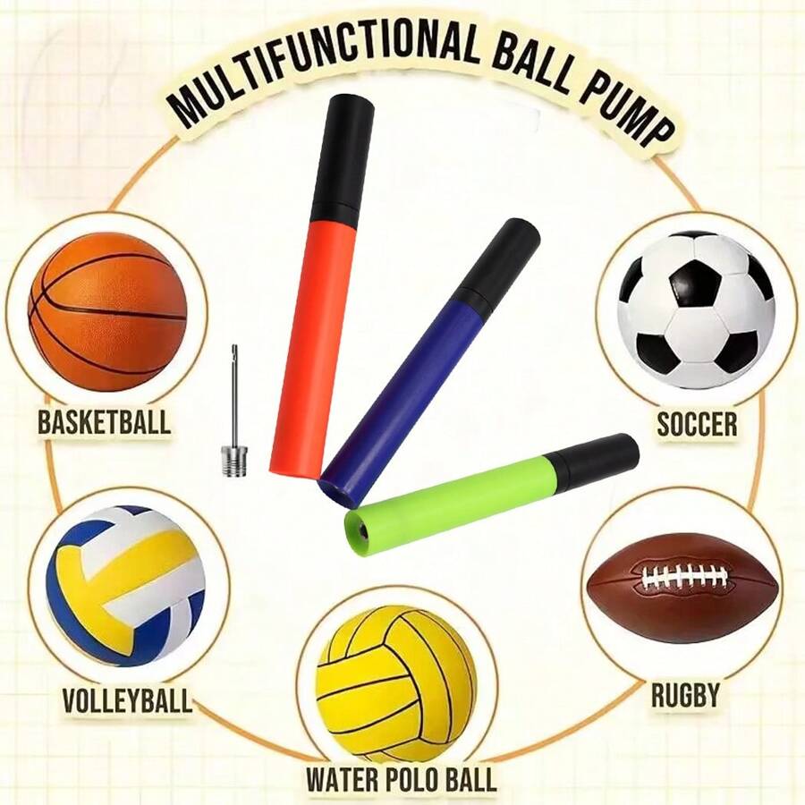 Effortlessly Inflate Your Sports Balls With Hand Air Pump ...