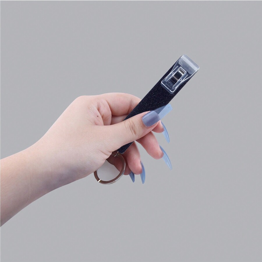 1pc Credit Card Puller For Long Nails To Hold Bank Cards With Keychain ...
