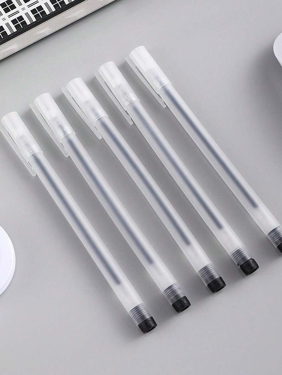 10/20/30/50pcs Neutral Pens, Ballpoint Pens, Signing Pens, Black Ink ...