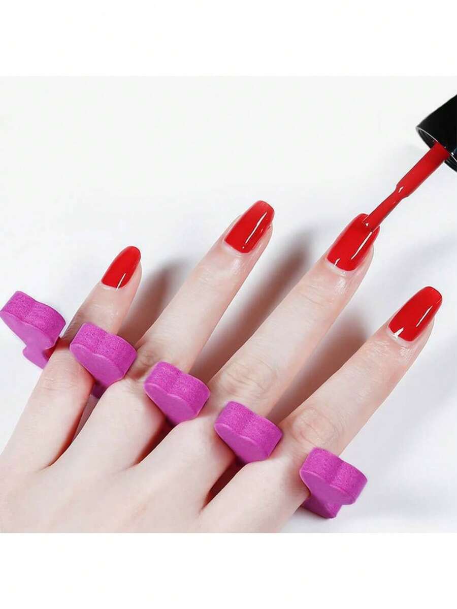 5 Pairs/Set Cartoon Toe Separator, EVA Toe Finger Separator, Smiling ...