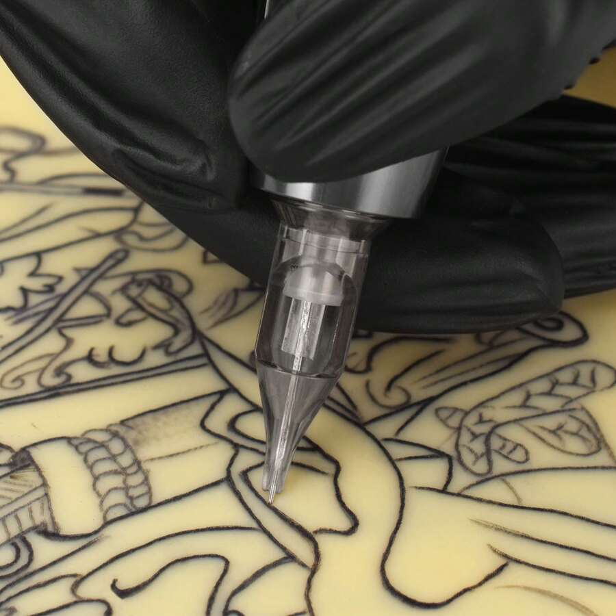 ATOMUS Tattoo Cartridge Needles Stainless Steel 0.35mm 1203RL 1205RL ...