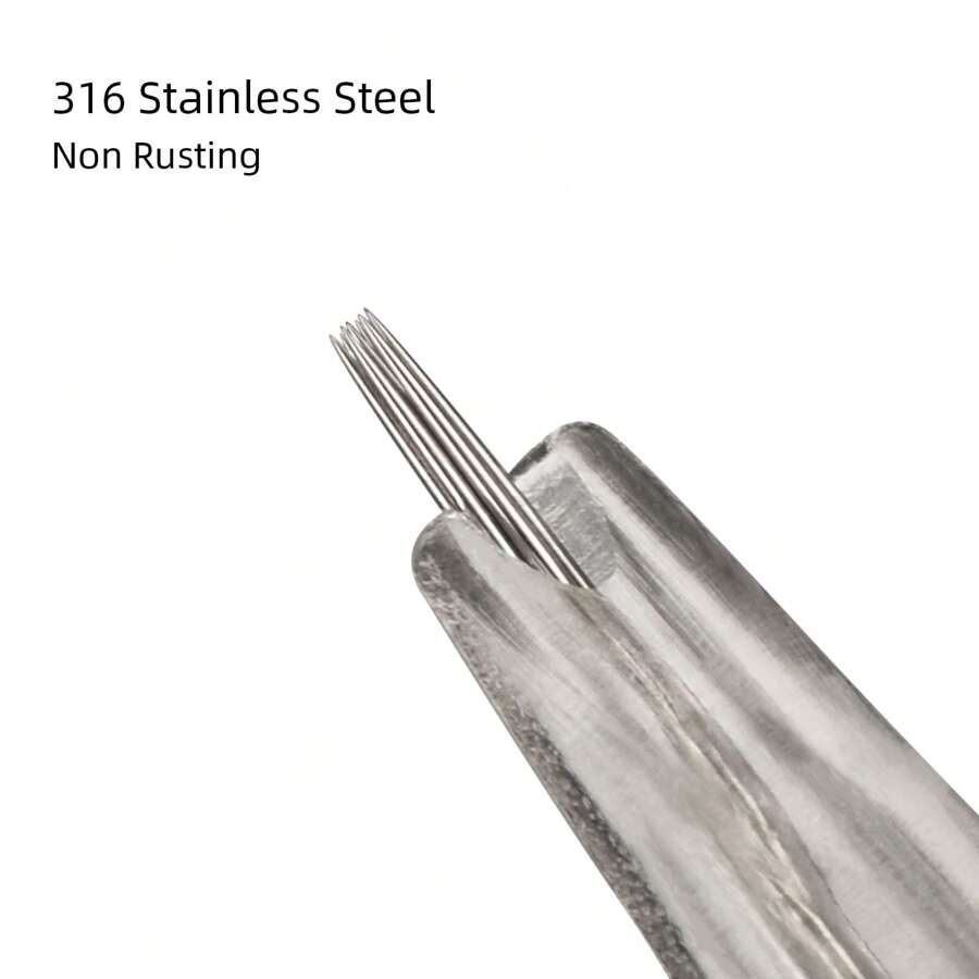 ATOMUS Tattoo Cartridge Needles Stainless Steel 0.35mm 1203RL 1205RL ...