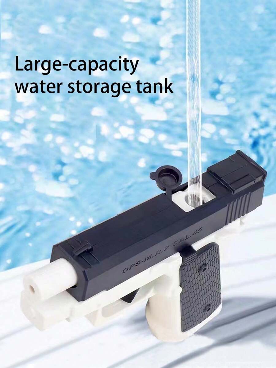 1pc Manual/Automatic Back-To-Chamber Water Gun, Outdoor Interactive ...