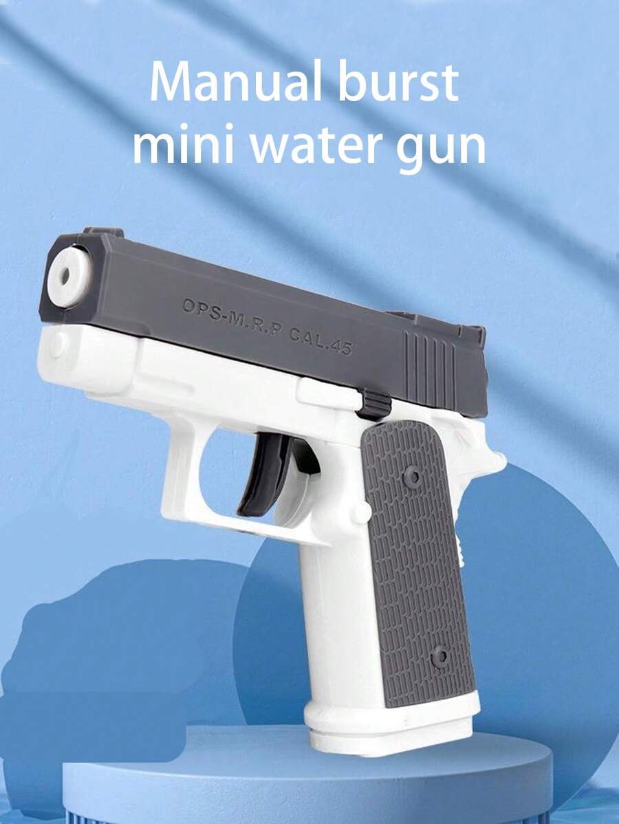 1pc Manual/Automatic Back-To-Chamber Water Gun, Outdoor Interactive ...