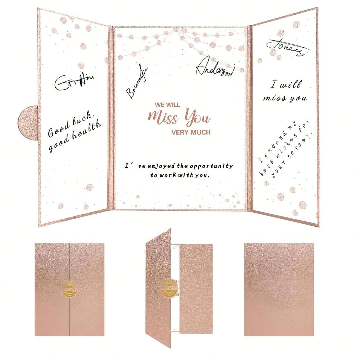 Farewell Guest Book Alternative Farewell Gifts For Colleagues And ...