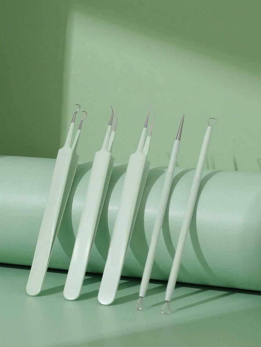 Acne Removal Tool Kit With Blackhead/Whitehead/Zit Comedone Extractor ...