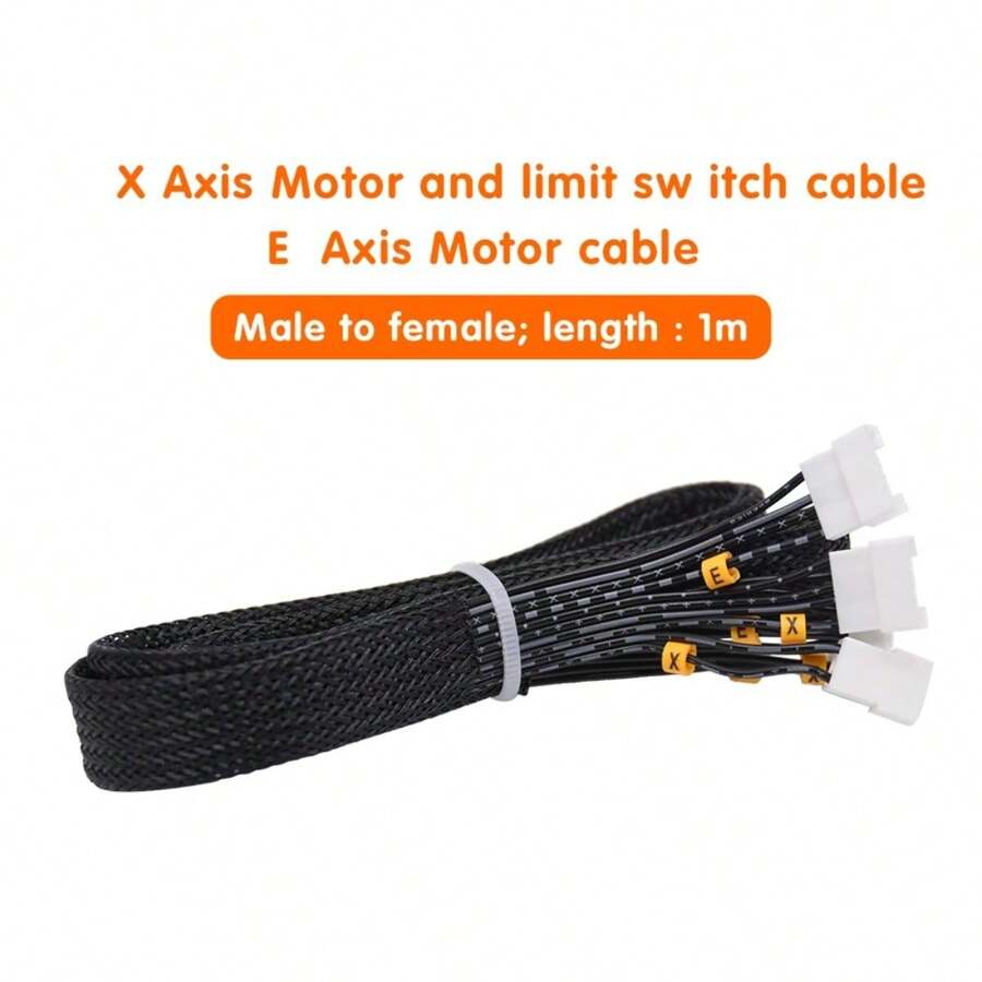 3D Printer Parts Cables Z Ais Extension Axis Motor And Limit Switch ...