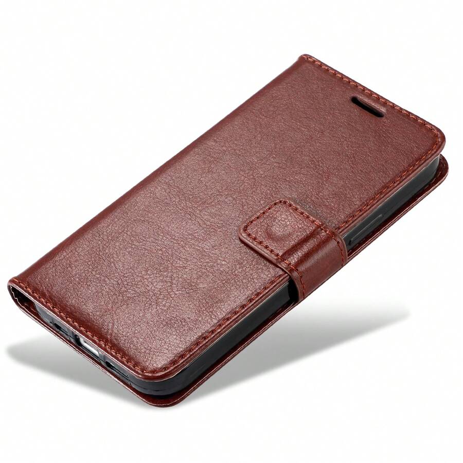 A Classic PU Leather Flip Phone Case That Is Drop-Resistant And Can Be ...
