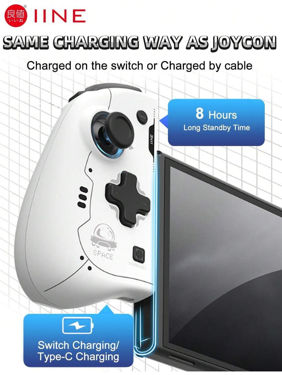 Controle Elite Joypad Wake Up Controller IINE Compatível com Nintend NS Switch / Switch OLED ...