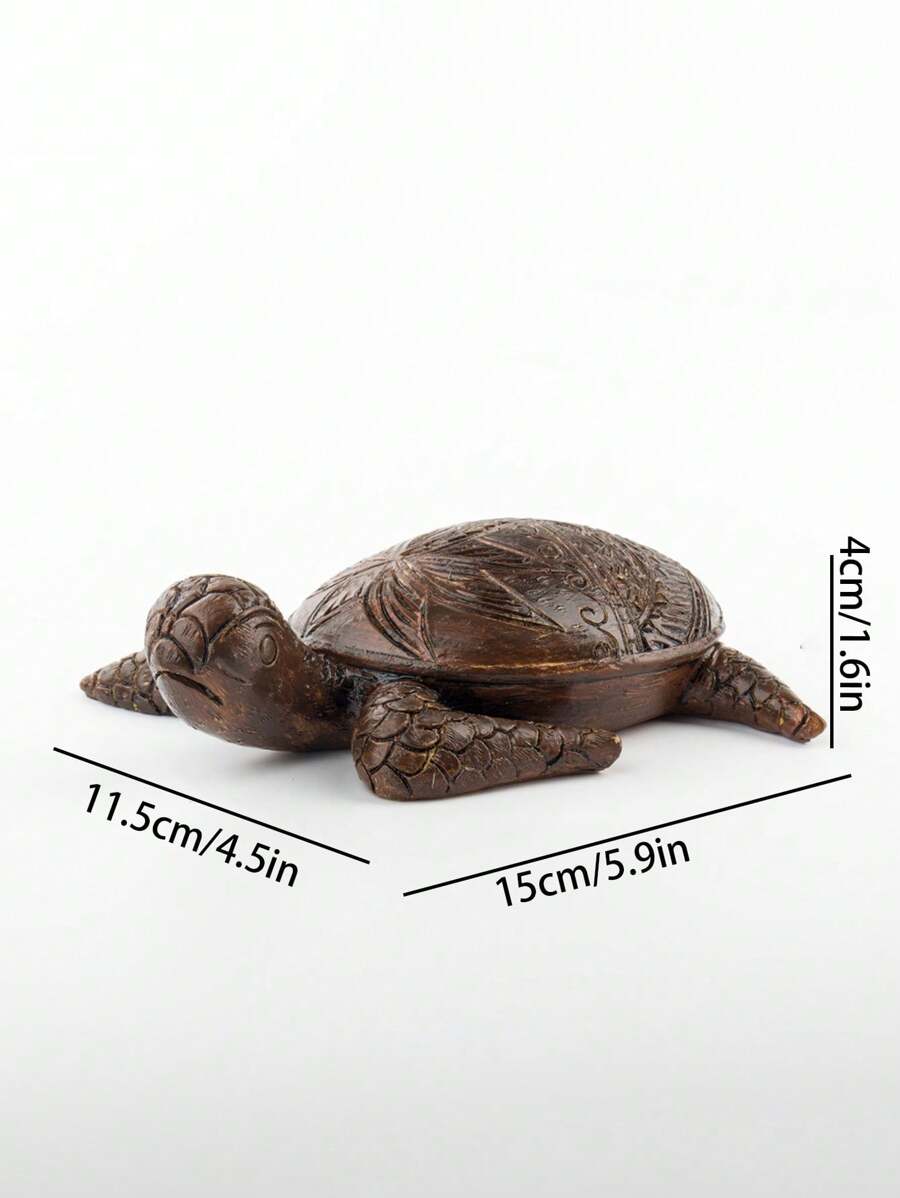 1pc Hawaii Sea Turtle Resin Crafts Ornament, Garden Yard Decoration ...