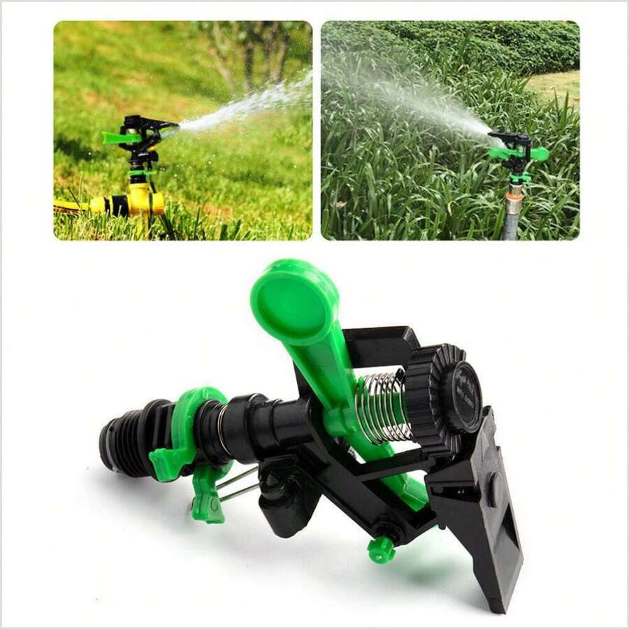 Outdoor Impact Sprinklers Attachment Irrigation System ABS Plastic Head ...