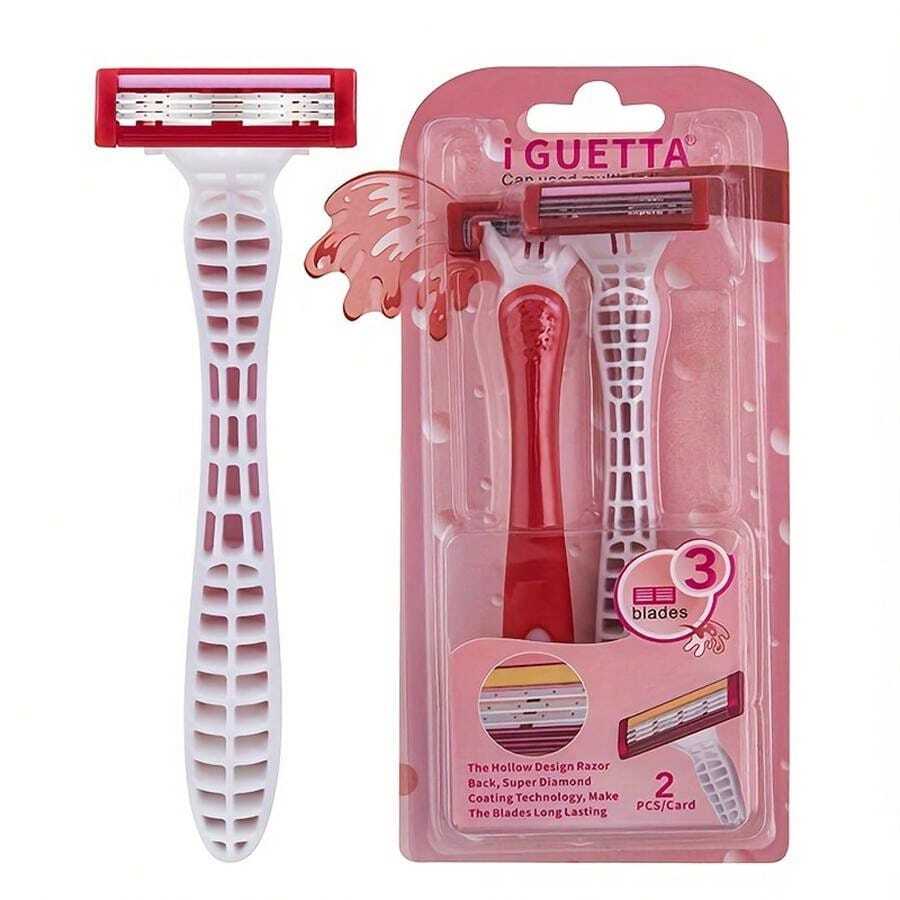 2pc 1sat Shaver Head Holder Set For Women Women's Manual Razor Leg Hair ...