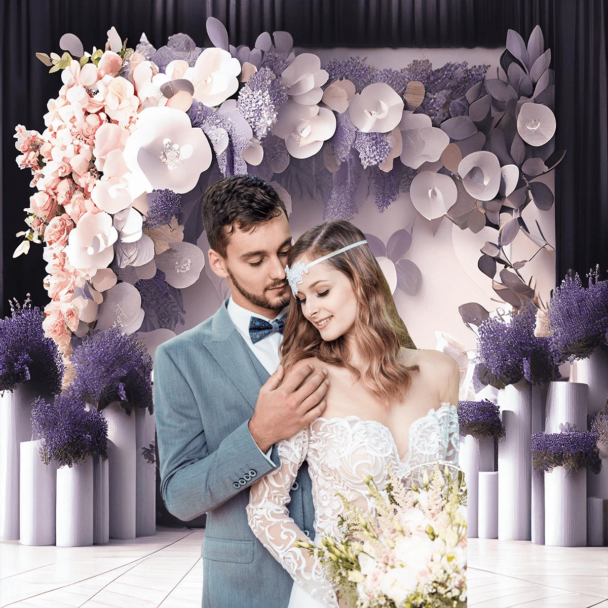 Wedding Backdrops For Reception Floral Backdrop For Wedding Shower ...