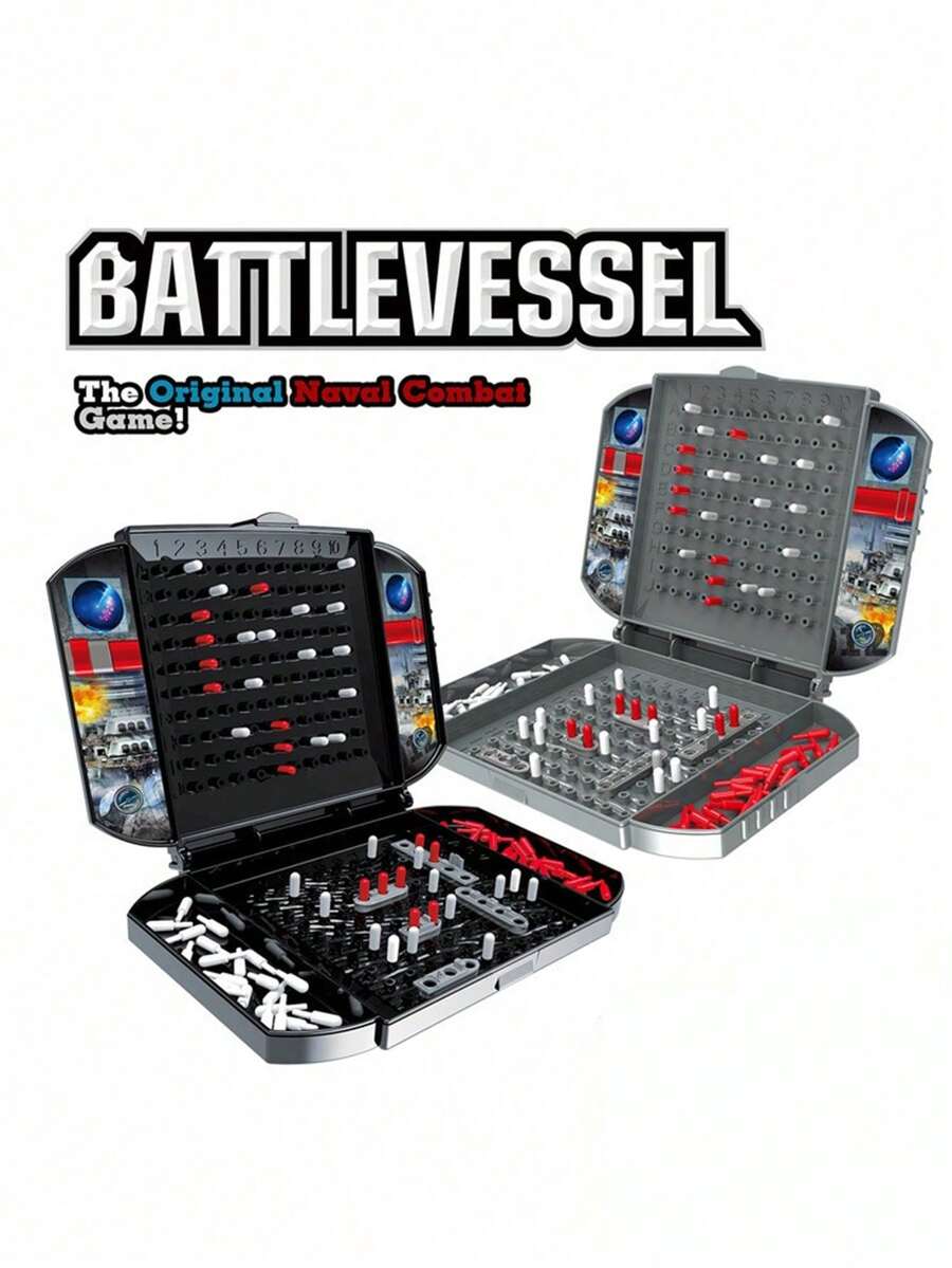 Fun Battle Warship Naval Ship Land Strategy Tabletop Two-Person Battle ...
