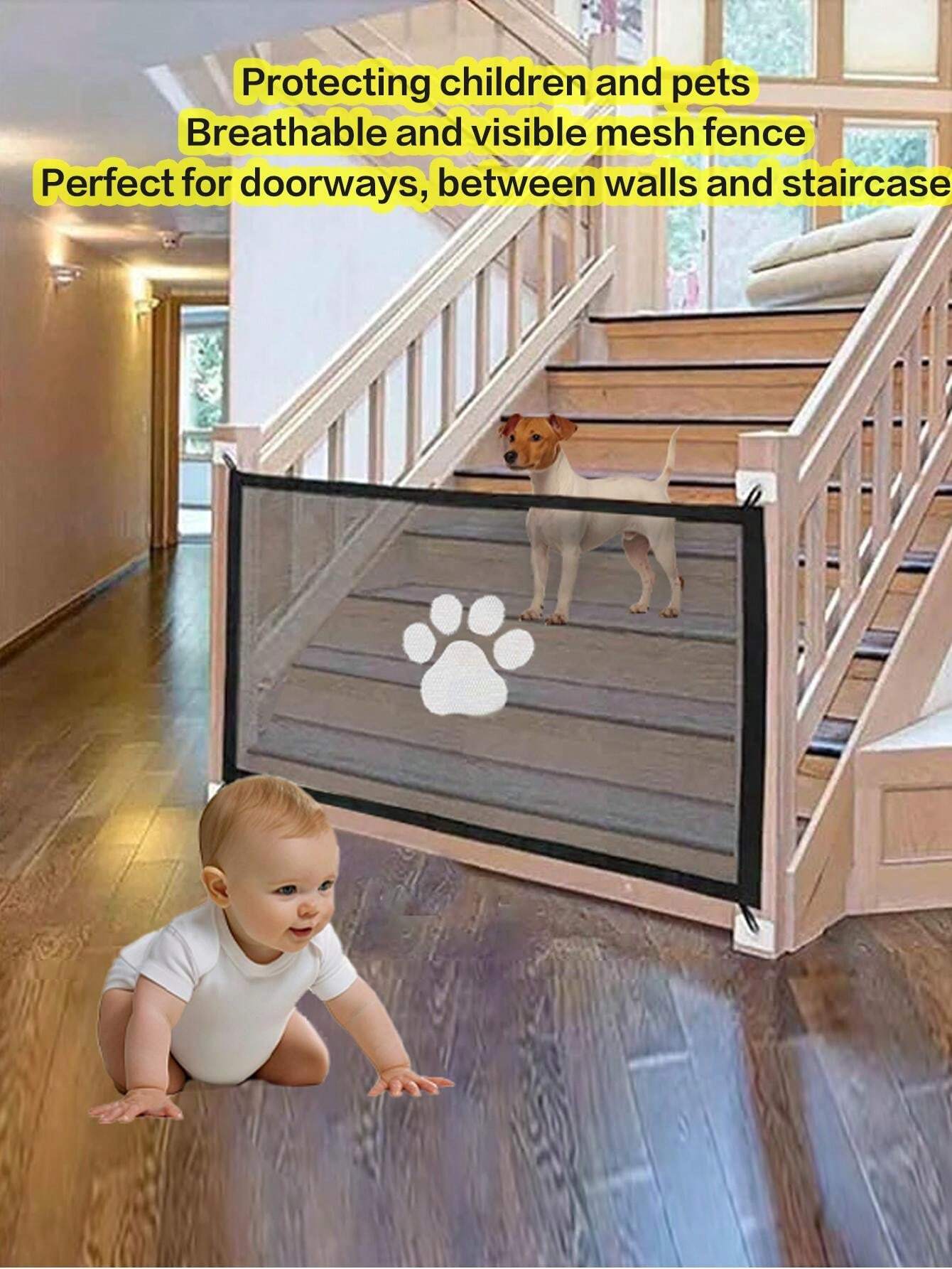 Convenient And User-Friendly Kids &Pets Safety Door Breathable And ...
