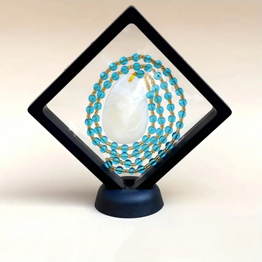 5pcs 3D Floating Display Case For Coins, Jewelry, Shells, Fossils, Gems ...