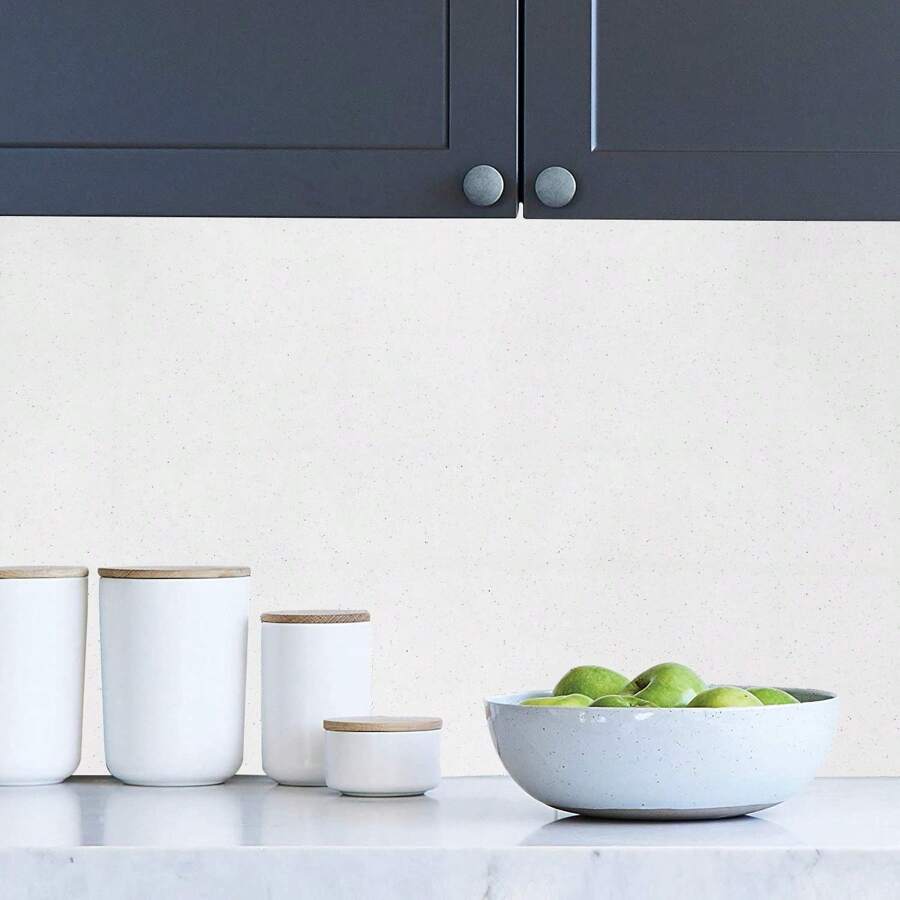 Parelwit PVC zelfklevend behang, doe-het-zelf decoratieve film ...