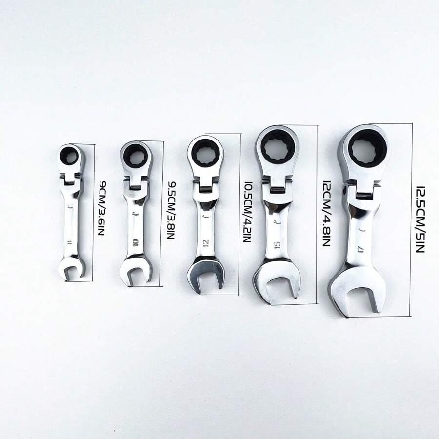 Llaves Españolas 12pzs Combinada Tipo Matraca Ajustable | Meses Sin ...