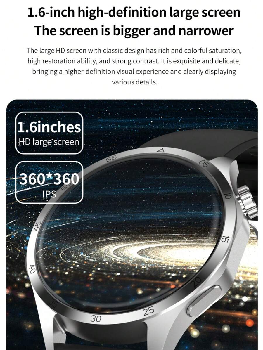 New Smartwatch GT4PRO+ With High Definition Round Touch Screen, HD ...