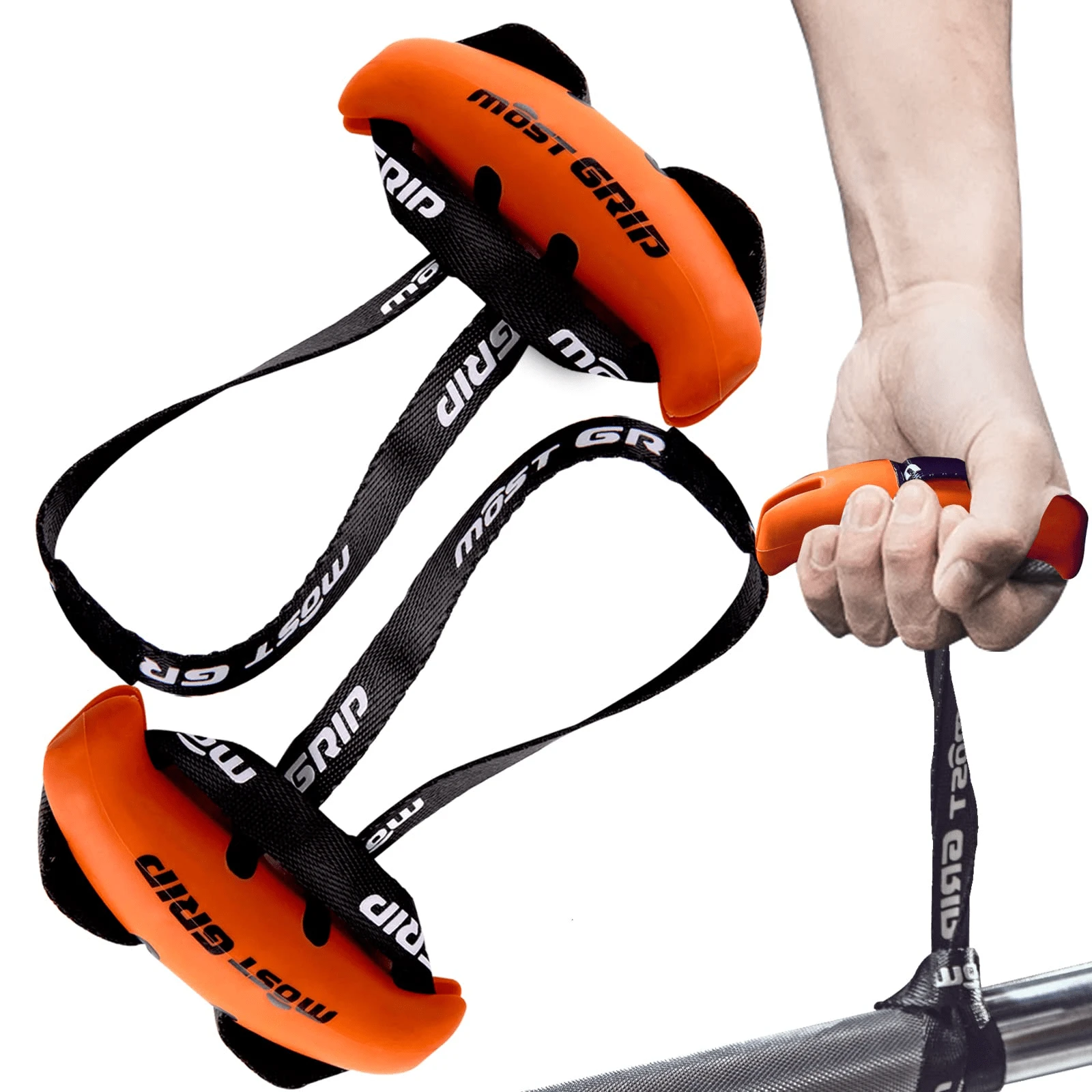 MANUEKLEAR Pull-Up Bar Handle, Exercise Pull Rod, Ergonomic Resistance ...