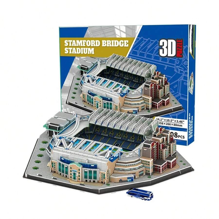 1set World Famous Stadium Building Block Set 3d Puzzle Assembly Model ...