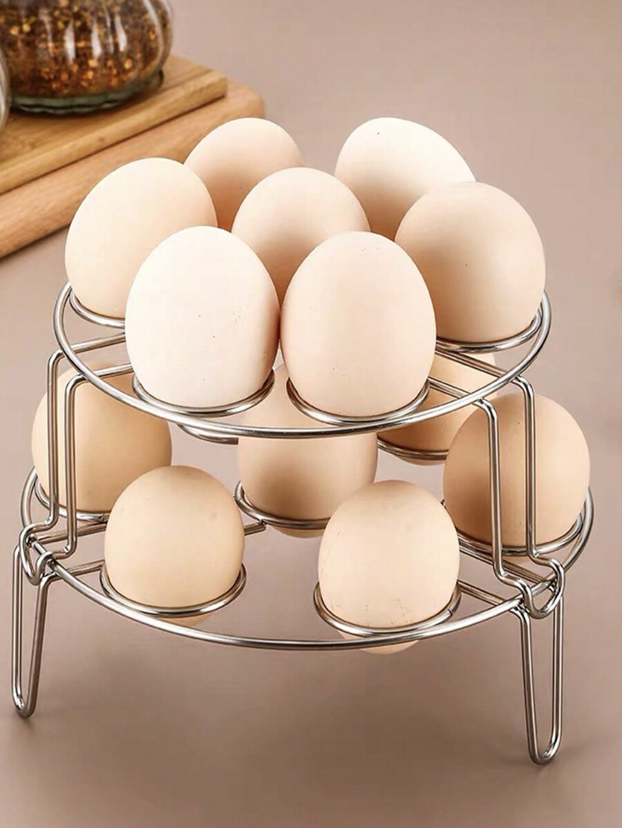 Stainless Steel Steamed Egg Rack, Multifunctional High-Foot Steaming ...