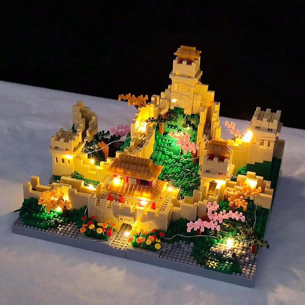 Great Wall Building Blocks Set, 3d Puzzle High Difficulty Toy Home ...