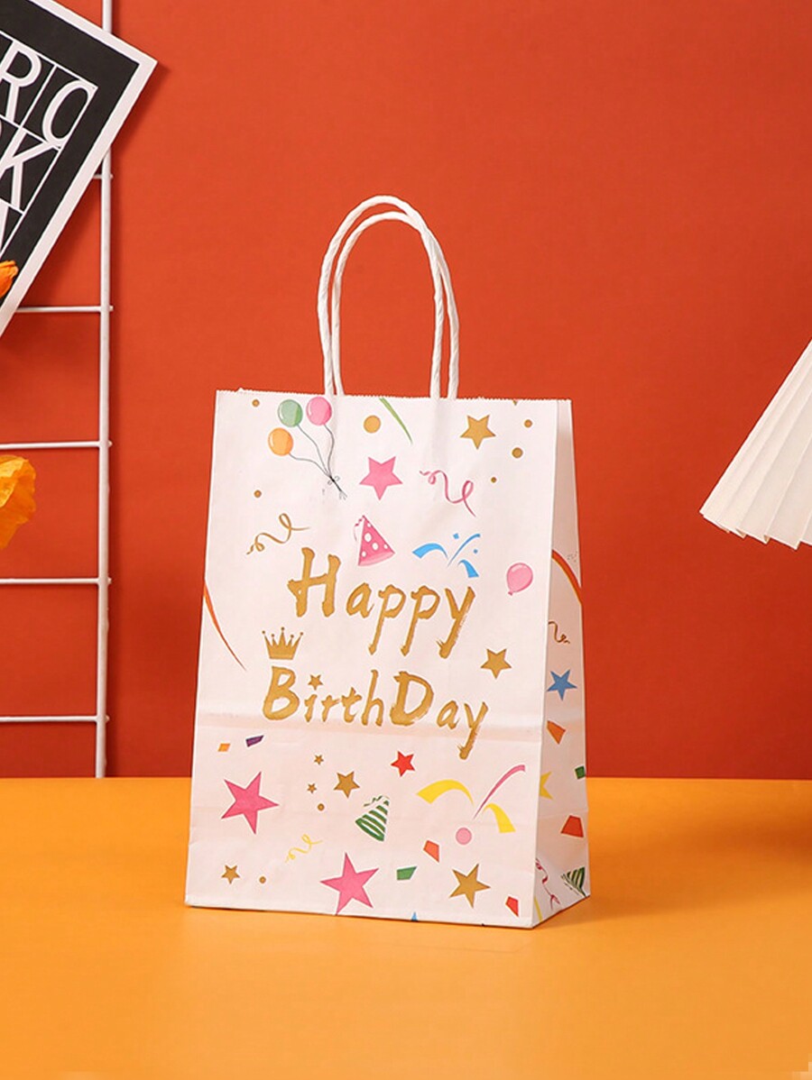 Birthday Party Series Gift Bags Food Packaging Bags Candy Packing Bags ...