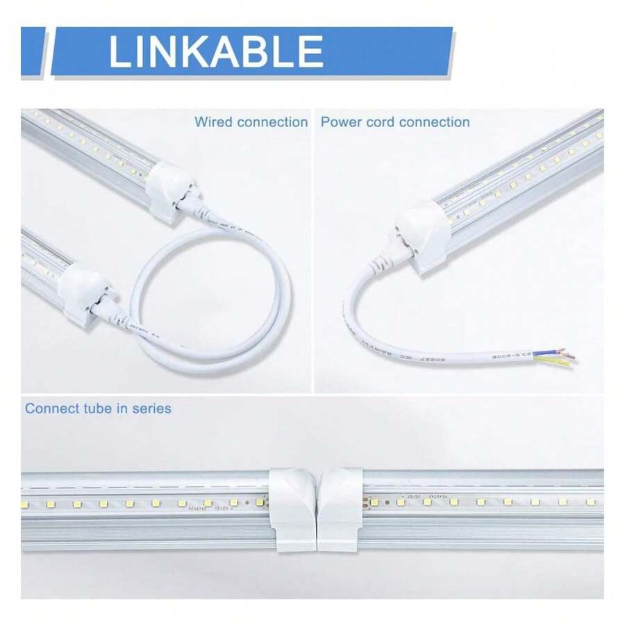 LED Shop Light, 4ft 36W 5000lm 6500k Shop Lights, 4 Foot Led Light ...