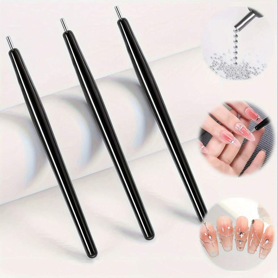 New Nail Steel Ball Special Magnetic Pen High Precision Magnet Stone ...