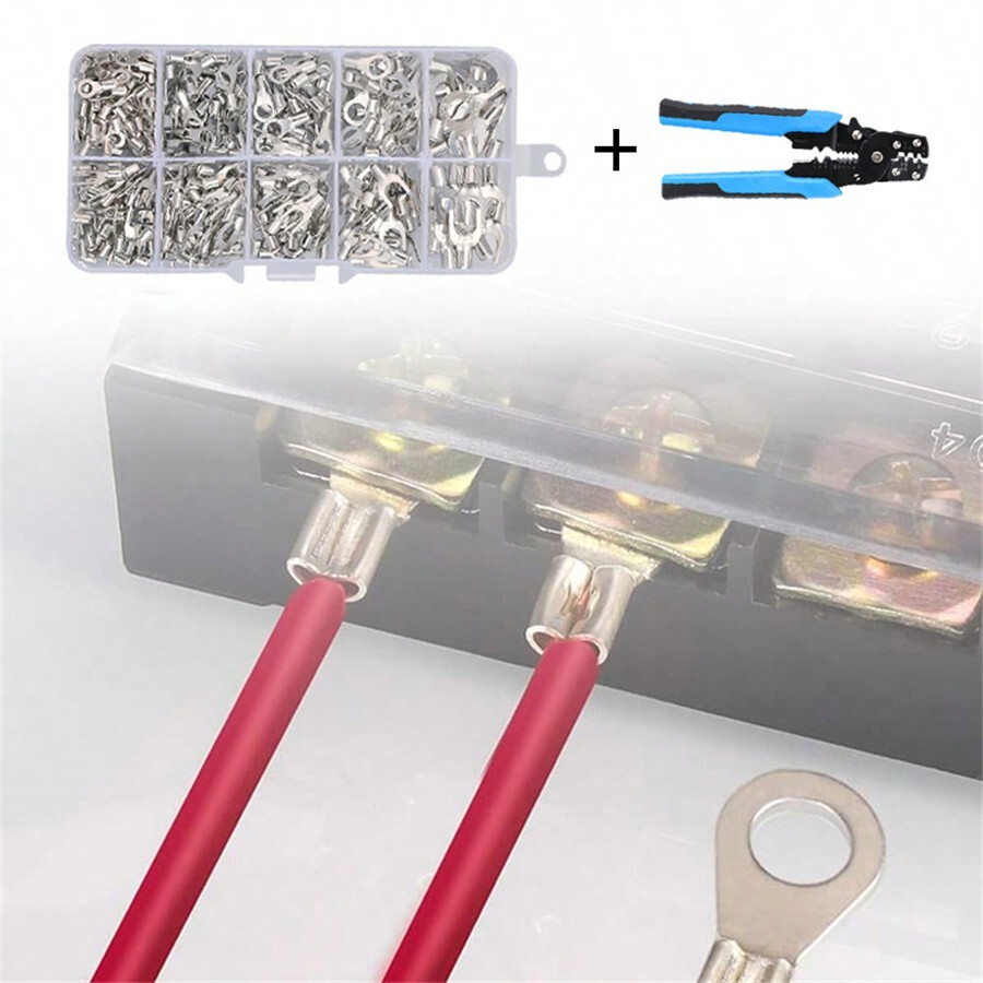 320pcs Multifunctional Crimping And Wiring Connecting Kit, Crimper Tool ...