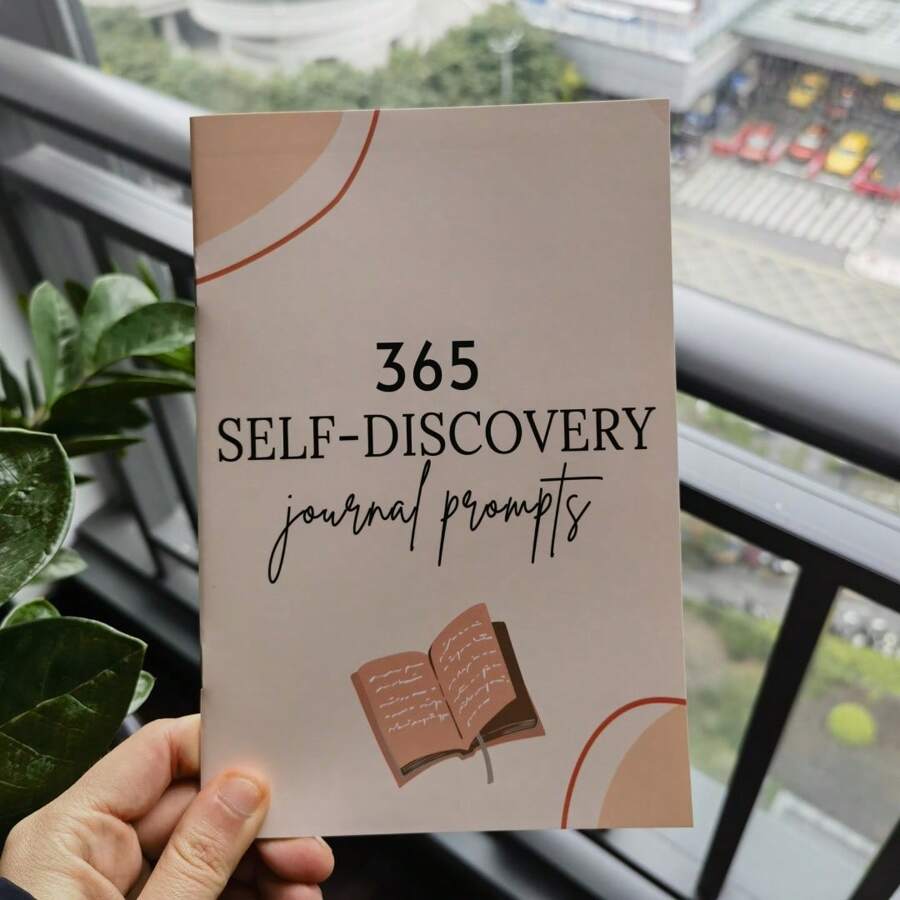 1pc 365 Self-Discovery Journal Prompts;Personal Self-Improvement And ...