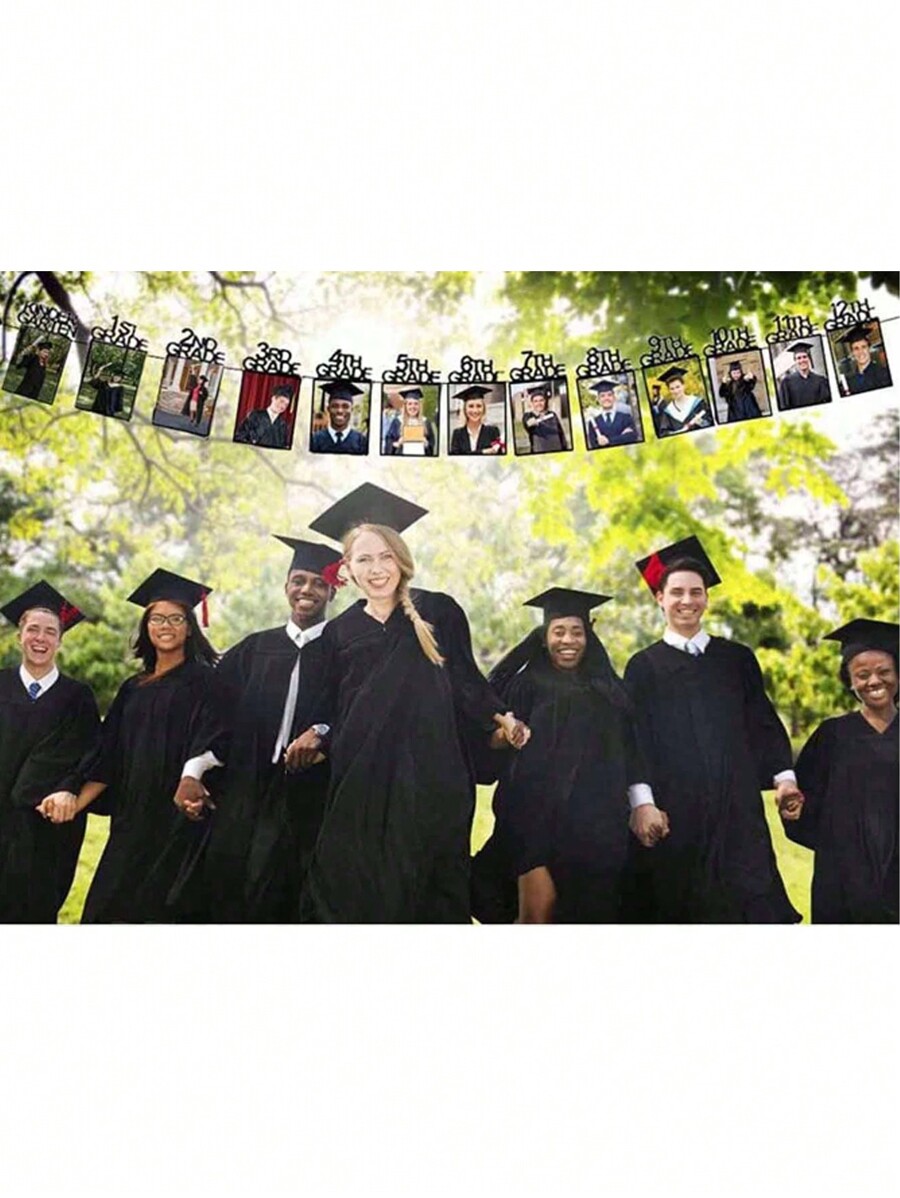 Set Of 2024 Graduation Photo Banners - Graduation Photo Banner Set For ...